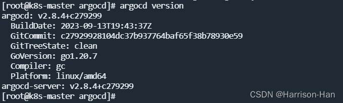k8s部署Argo CD_argocd默认密码-CSDN博客