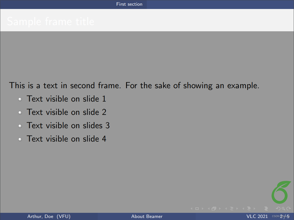 Beamer 介绍及教程-CSDN博客