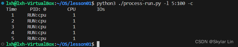 【操作系统导论】在python3环境下运行process-run.py-CSDN博客