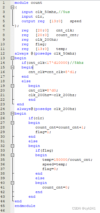 个人作品FPGA_霍尔测速 fpga-CSDN博客