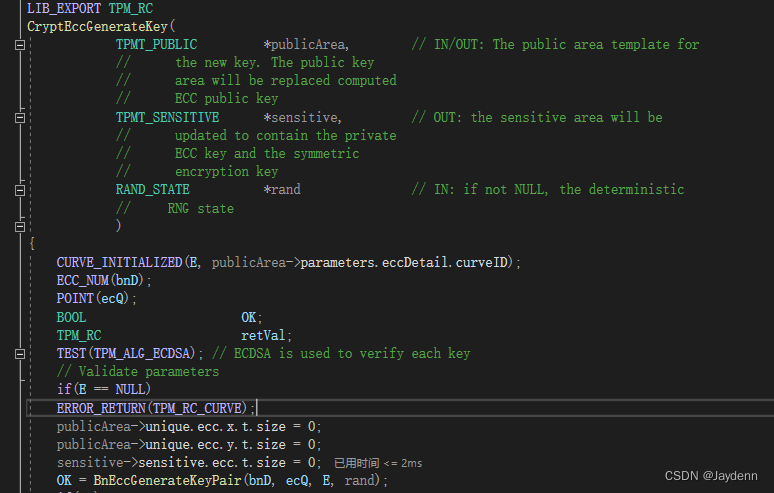 TPM2_CreatePrimary-CryptCreateObject_使用tss.java tpm开发软件栈的 tpm.createprimary(),创建密钥后当一个请-CSDN博客