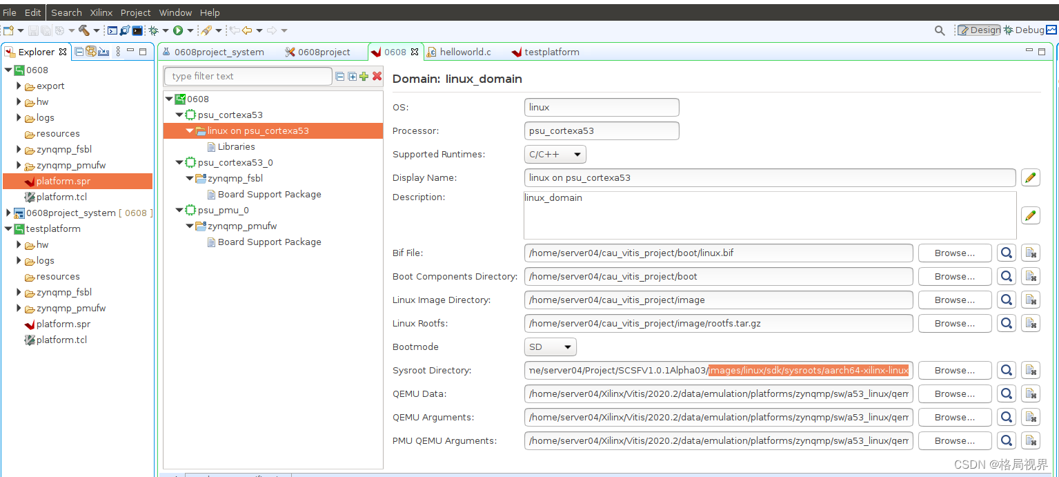 基于petalinux的vitis开发流程_vitis petalinux-CSDN博客