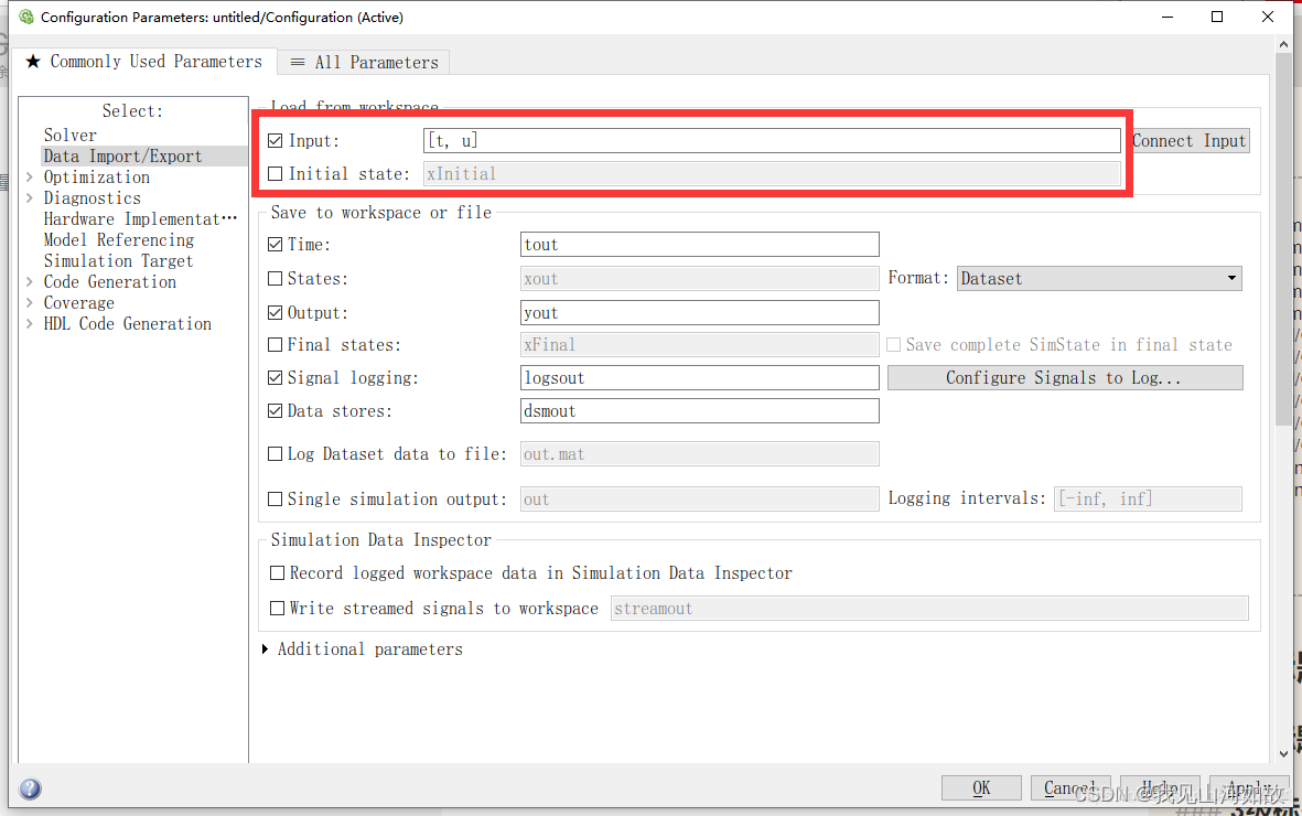 Simulink中的input端口导入数据simulink Input Csdn博客 