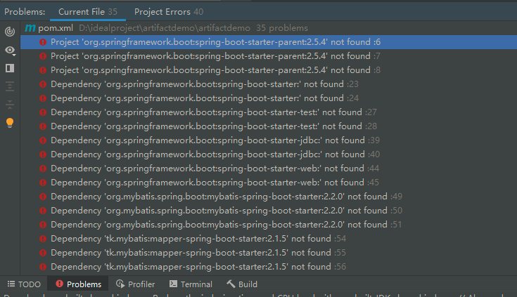 新装系统，新配置环境后，导入一个maven工程的调通过程_maven build script found-CSDN博客
