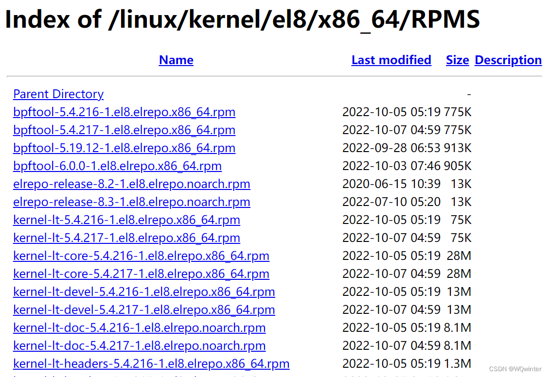 Linux Centos 8系统离线升级内核版本centos8内核版本 Csdn博客