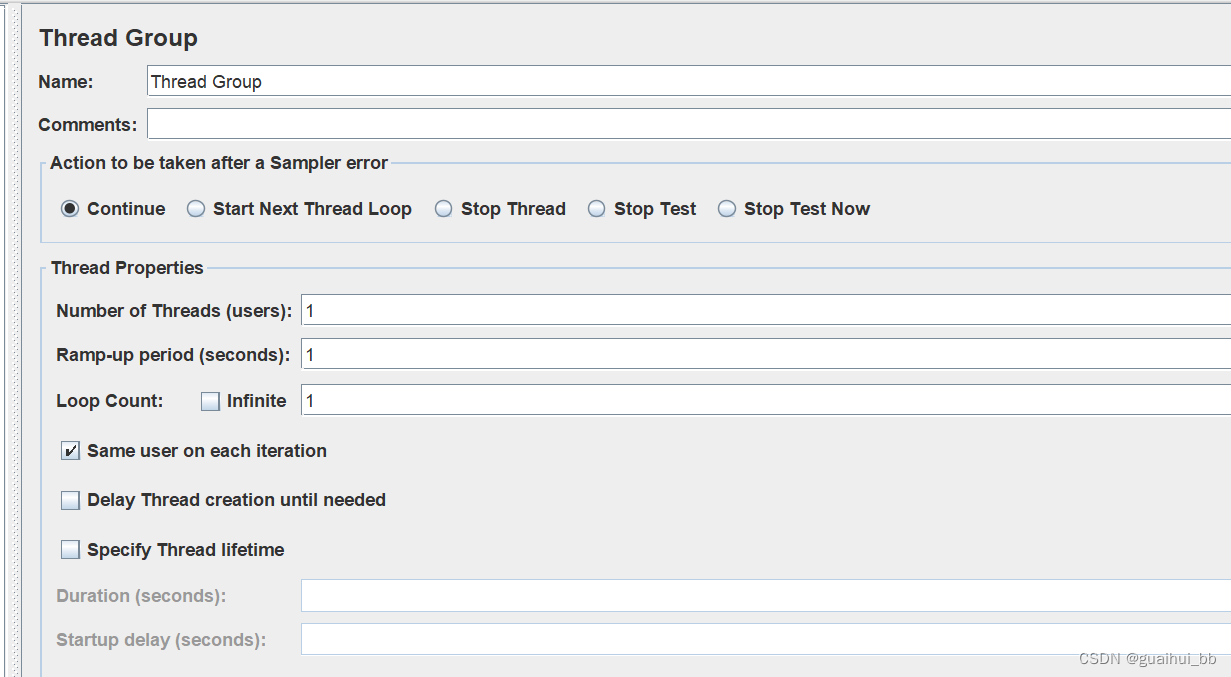 【Jmeter-控件的基本使用】_same user on each iteration选项-CSDN博客
