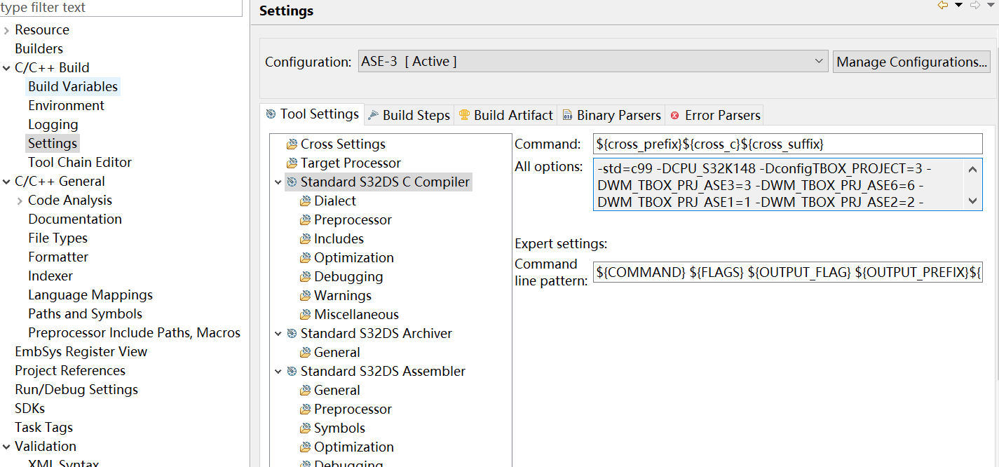 S32 Design Studio项目属性配置解析_s32ds linked resources-CSDN博客