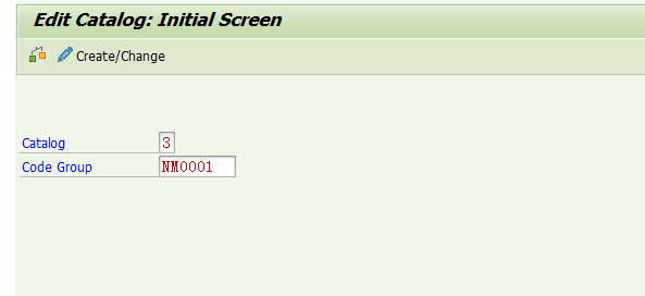 SAP QM QS41 试图维护Catalog为3的Code Group, 报错-You need to maintain catalog 3 ...