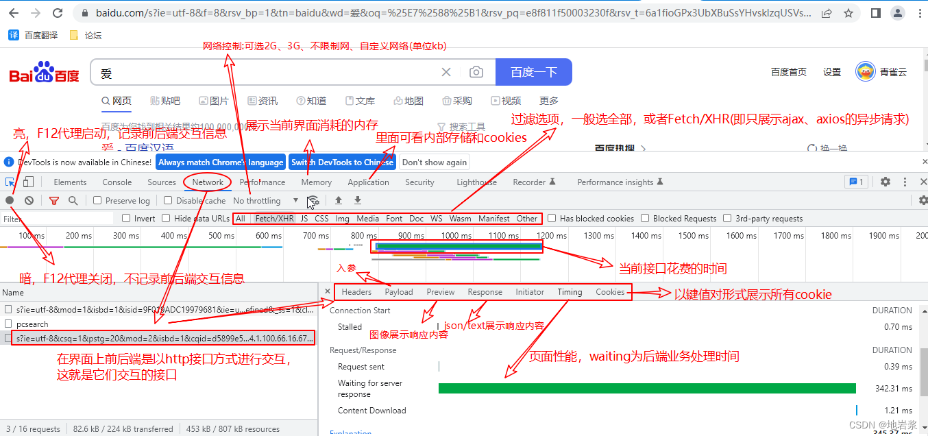 F12抓包工具的结构介绍和使用关联接口测试,自动化测试,软件测试,gui自动化测试,开发调试,抓包分析 Csdn博客