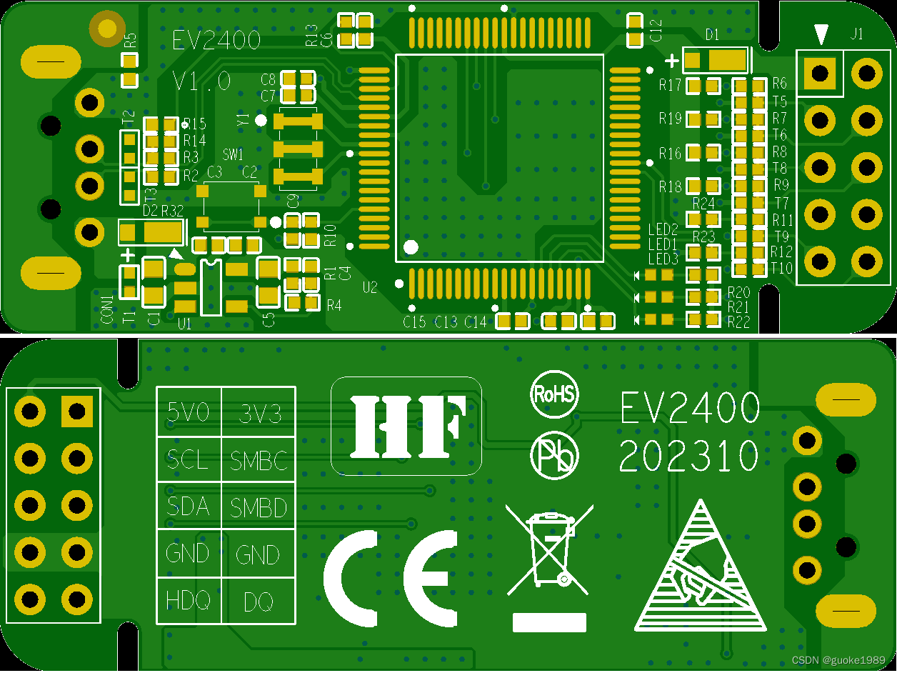Ti 电量计通讯盒 EV2400制作-CSDN博客