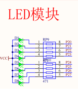 AutoLeaders控制组—51单片机学习笔记（LED控制、独立按键、数码管）_单片机红色按钮-CSDN博客