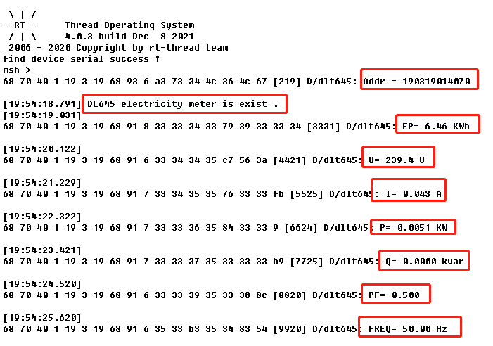 【RT-Thread】UART串口设备驱动★DLT645-2007多功能电能表通信协议★RTThread★_关于某dlt645-2007多功能电能表通信协议详情地扩展协议详情-CSDN博客