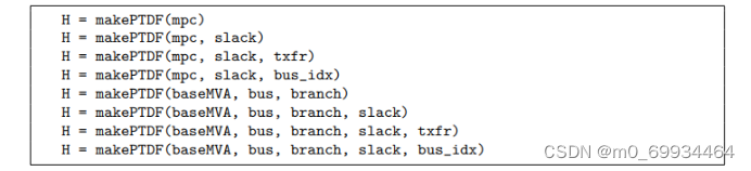 基于matpower的输电线路有功潮流以及PTDF的计算分析_基于ptdf的直流潮流-CSDN博客