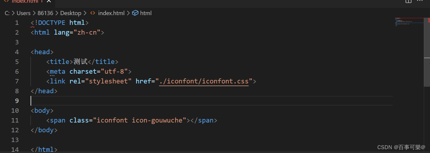 html字体图标的使用_html怎么在文字前加图标-CSDN博客