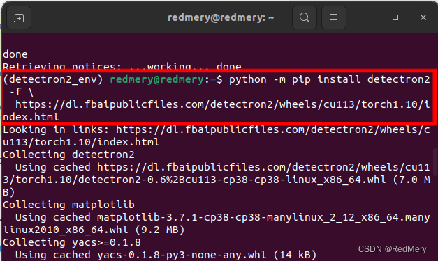 Ubuntu22.04下安装detectron2_ubuntu detectron2安装-CSDN博客