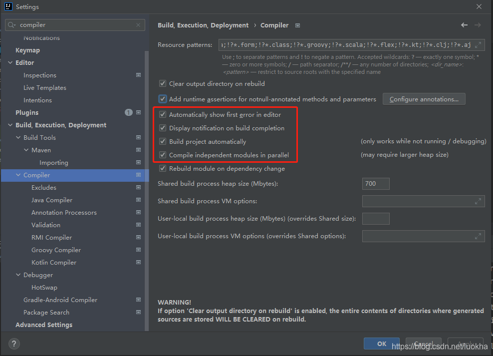 Idea 20212版本 Devtools 热部署配置无效的解决方案idea中registry中没有running Csdn博客