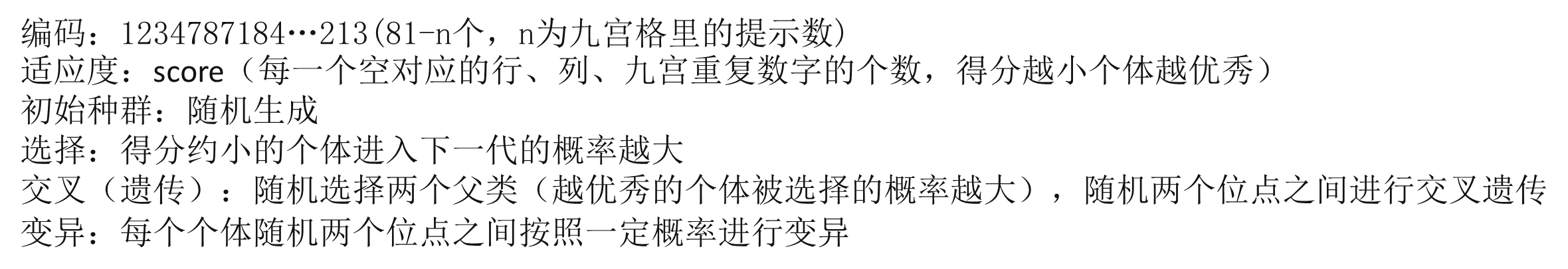 遗传算法解决数独suduko难题,附python代码实现遗传算法求解数独题目 Csdn博客