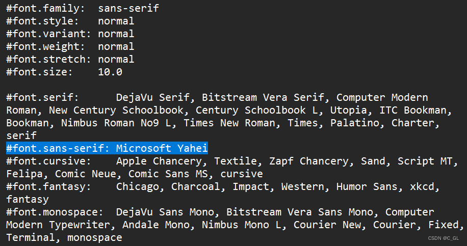 永久解决matplotlib制图中文变成方块的问题，超简单（anaconda）matplotlib绘图中文为方框 Csdn博客