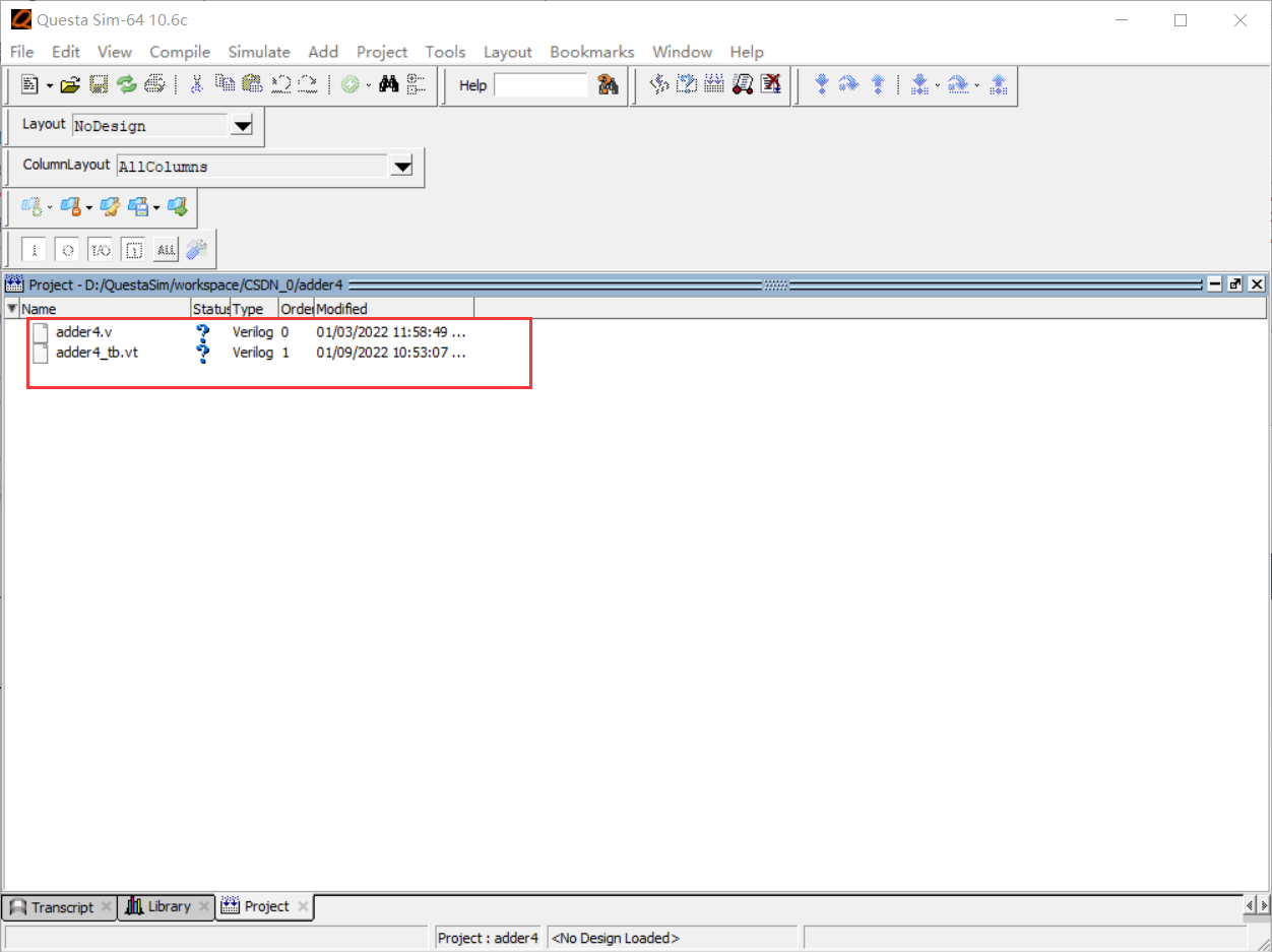 questasim的傻瓜式安装与仿真教程-CSDN博客