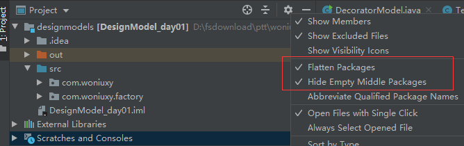 IntelliJ IDEA 左侧Project固定，包名层级结构显示方式_dock pinned-CSDN博客