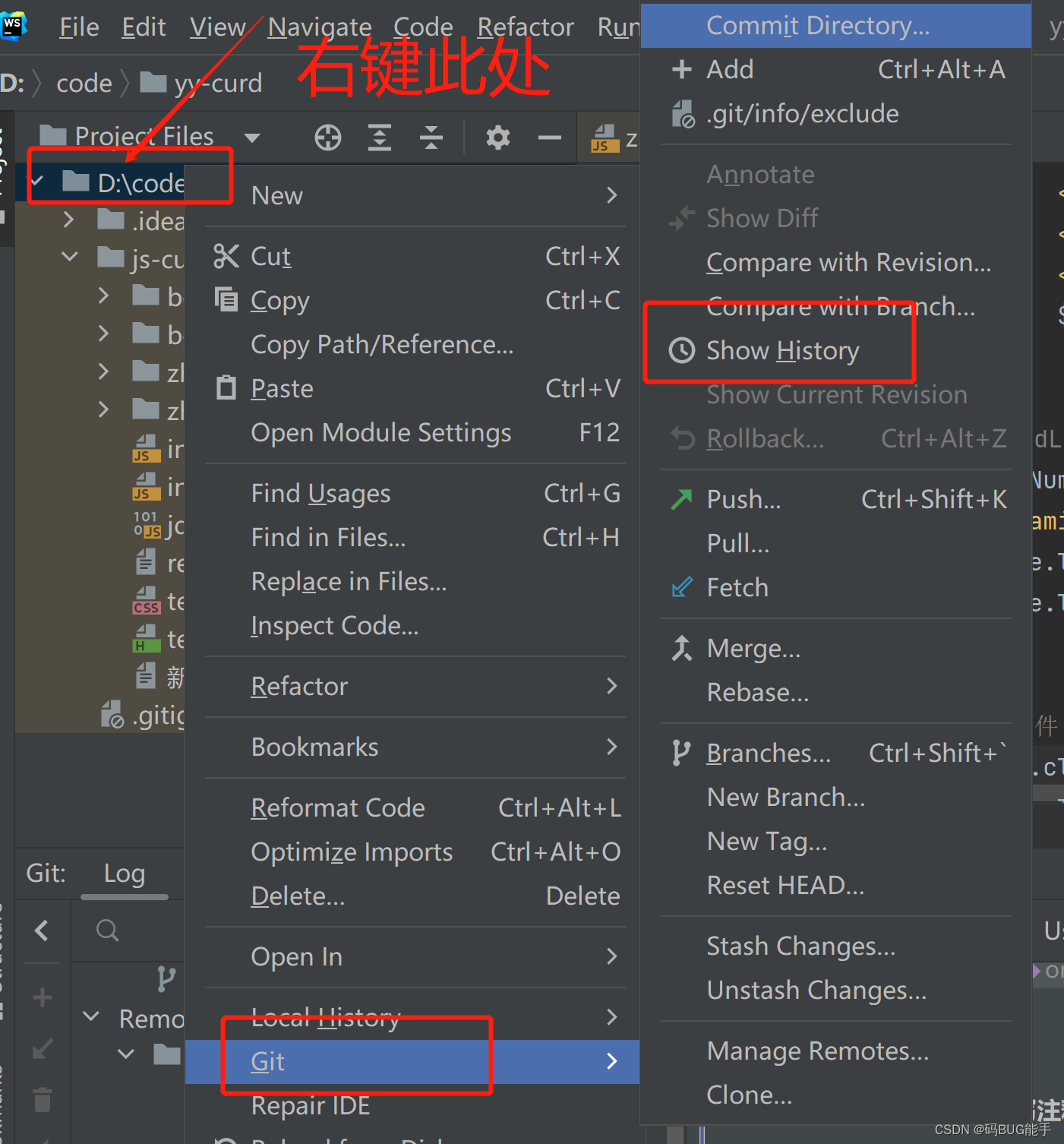 Git----在Webstrom中使用Git_webstrom2023.4 怎么查看更新下来的文件-CSDN博客