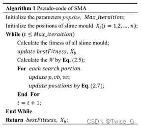Slime mould algorithm: A new method for stochastic optimization-CSDN博客