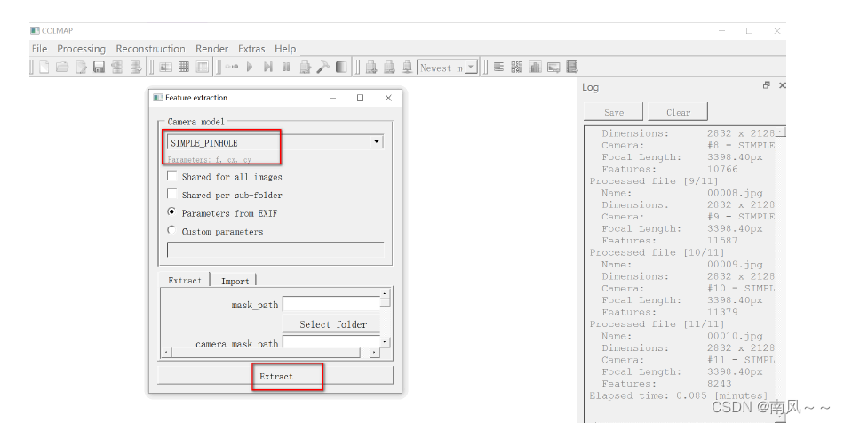 Colmap+Patchmatch使用自己数据集测试_colmap保存位姿-CSDN博客