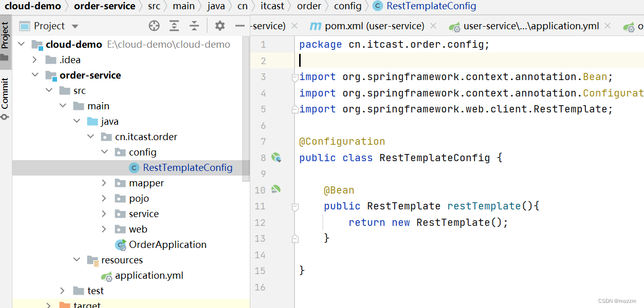 springcloud微服务_需要的类型: user 提供的类型: cn.itcast.feign.pojo.user-CSDN博客