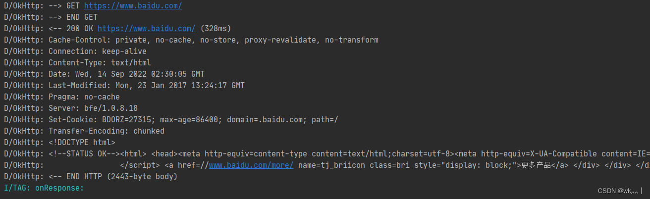 OkHttp 日志拦截器_okclient记录request日志-CSDN博客