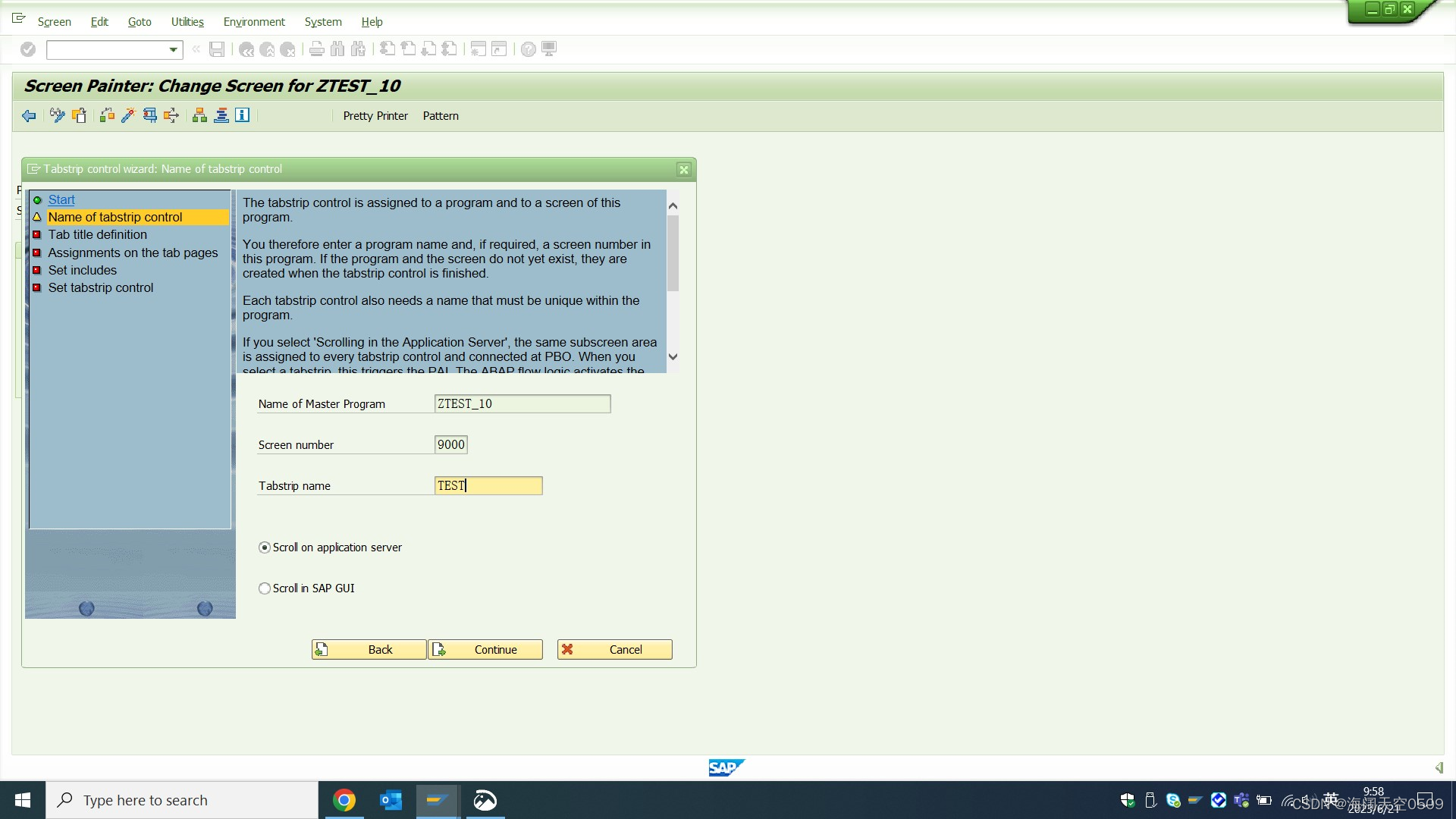 ABAP dialog tabstrip 的Demo_abap dailog tabstrip-CSDN博客