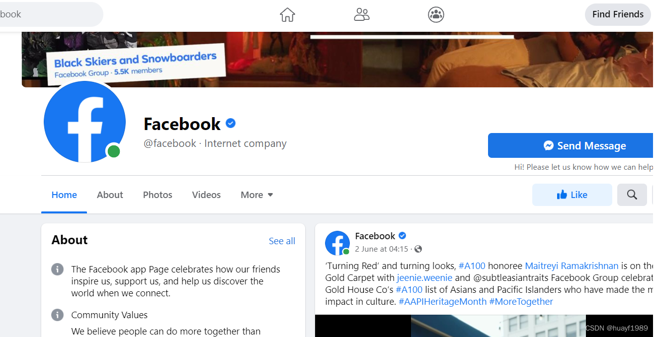 Android 打开Facebook应用账号主页或网页主页代码_appfackbook根据id跳转到对应的视频页面-CSDN博客