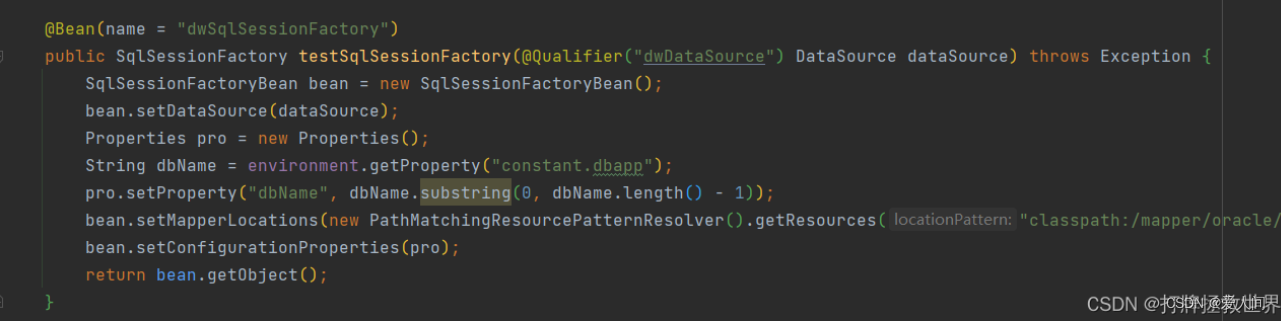 Springboot项目中给mybatis添加全局变量，在xml中使用mybatis 全局变量 Csdn博客
