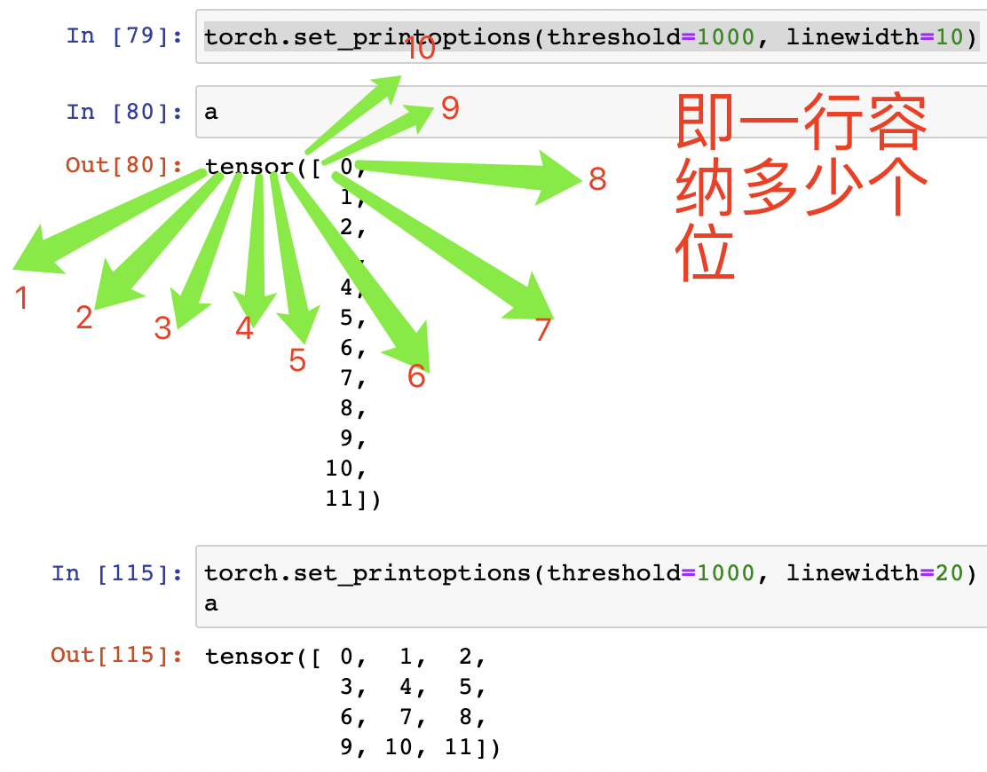 pytorch中让数组显示更多的数字 torch.set_printoptions参数详解 numpy也是这个函数_torch tensor 显示多位-CSDN博客
