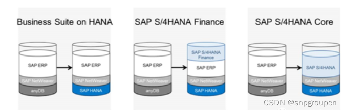 SAP入门篇(1)——SAP S/4 HANA的演变过程和版本更新_sap hana都有哪些版本?-CSDN博客
