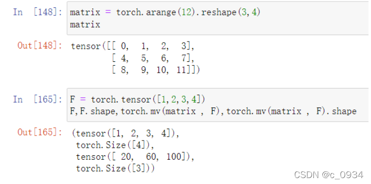 Python中行向量与列向量问题(基于torch)(醍醐灌顶系列) Pytorch 行列向量 Csdn博客