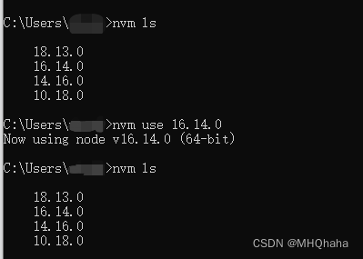 nvm use （node 版本）不生效-CSDN博客
