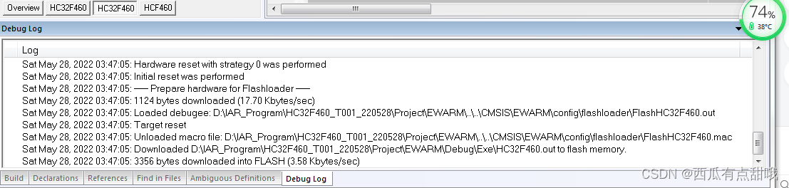IAR平台下新建华大HC32F460单片机工程笔记_hc32f460工程-CSDN博客