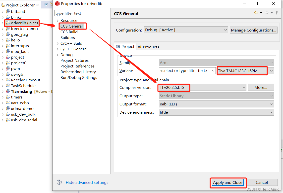 CCS11中使用tiarmclang编译器_ti的功能安全性编译器-CSDN博客