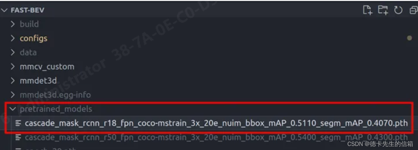 算法环境配置6_BEV系列之Fast-Bev_bevdet4d训练环境-CSDN博客
