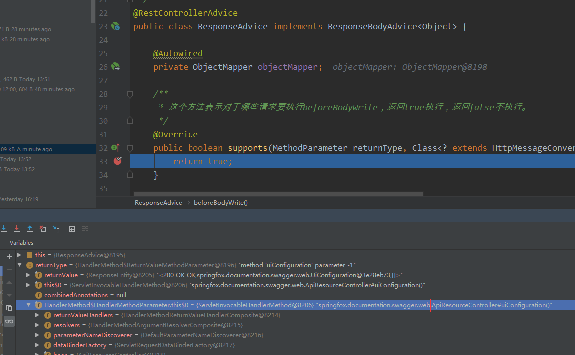 Springboot Implements The Responsebodyadvice Interface Causing Access To Swagger Abnormalities
