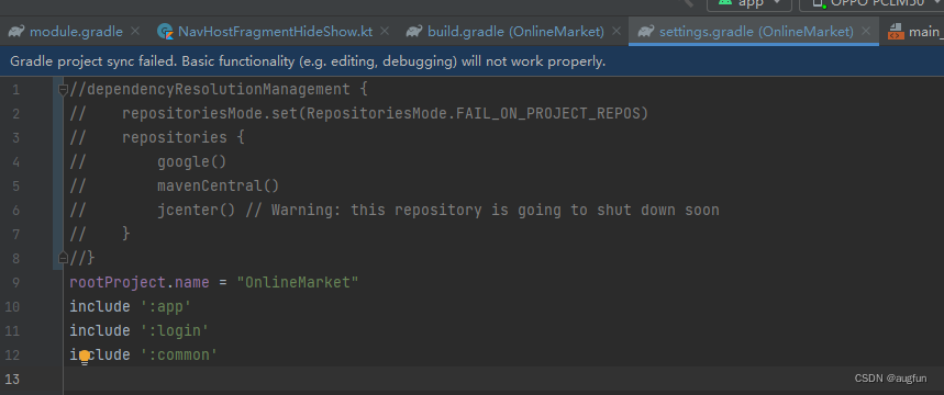 Build Was Configured To Prefer Settings Repositories Over Project Repositories But Repository