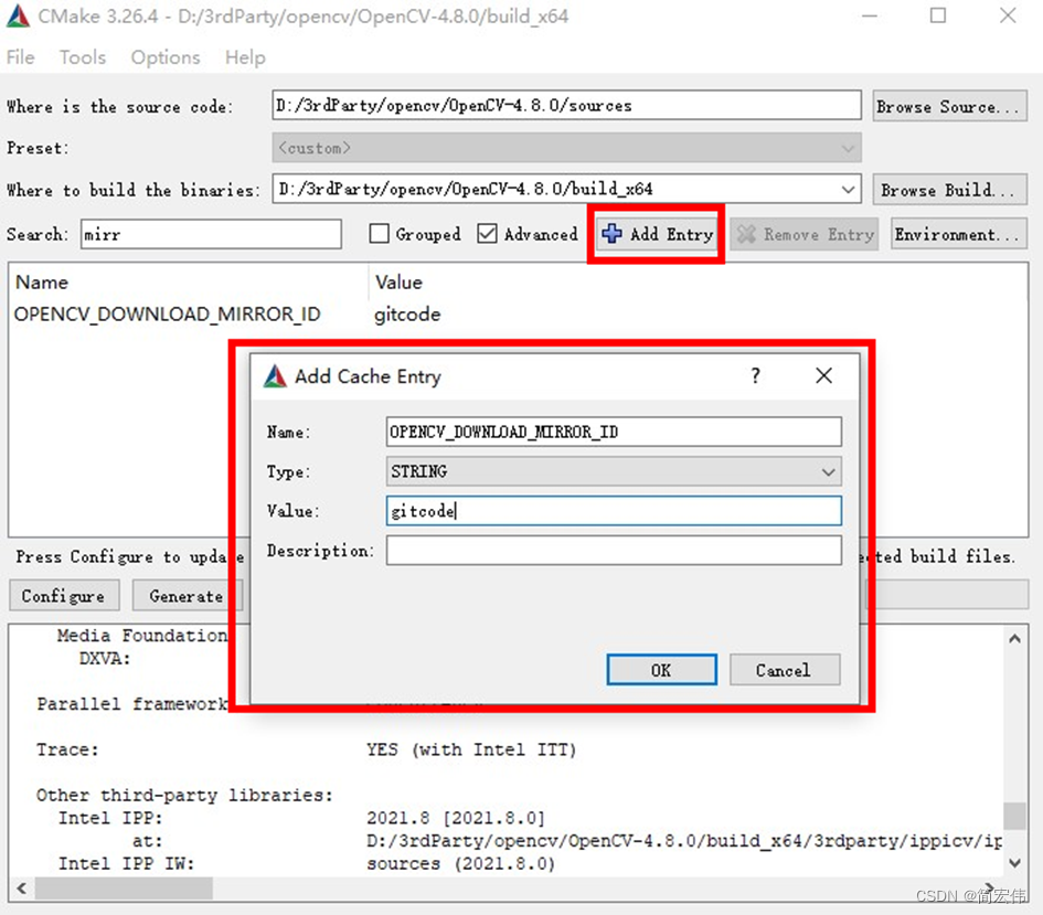 OpenCV4.8.0编译支持打印中文_opencv哪个版本支持中午-CSDN博客