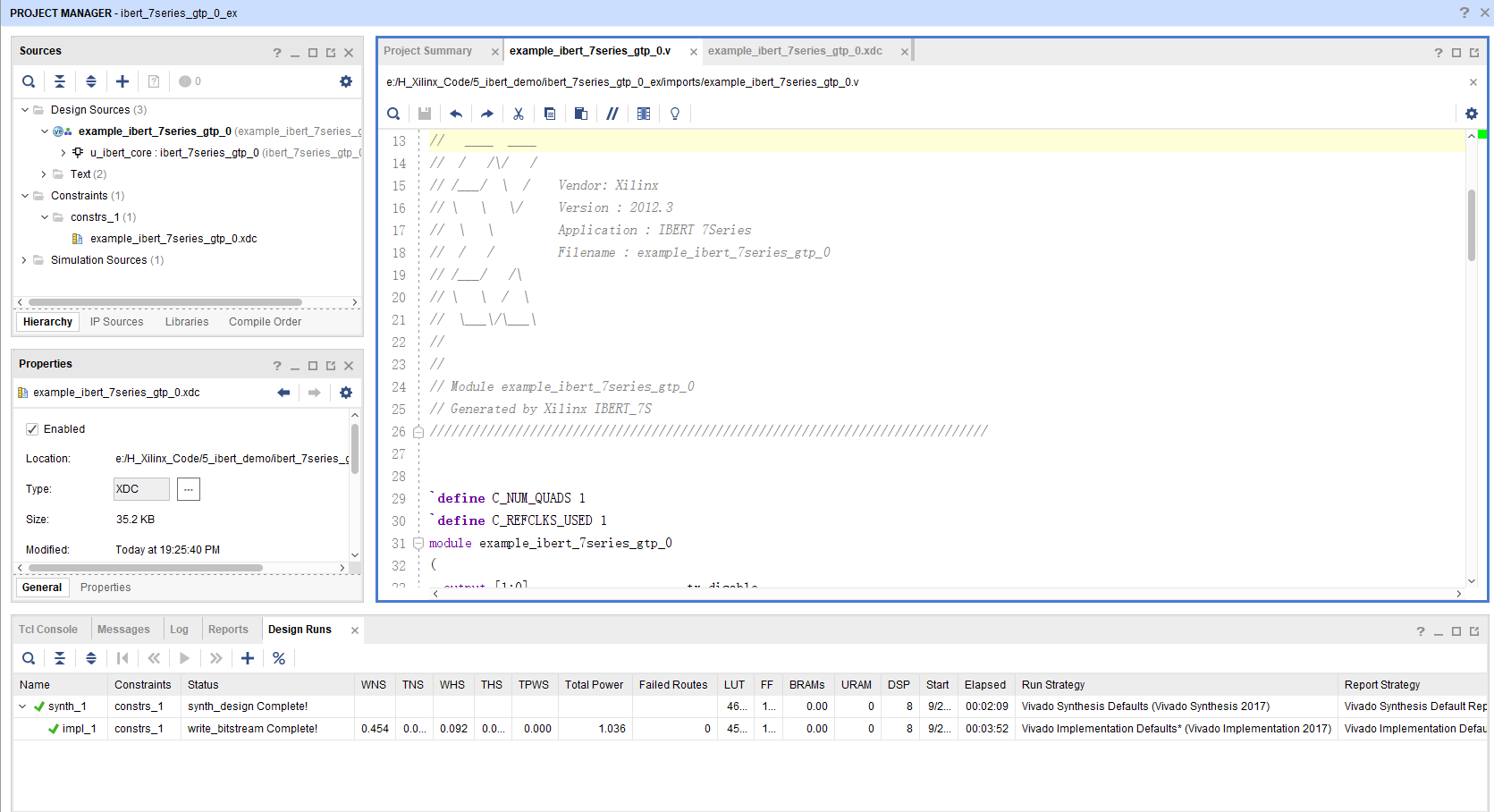 基于Xilinx_IBERT的光纤接口眼图测试_ibert眼图-CSDN博客