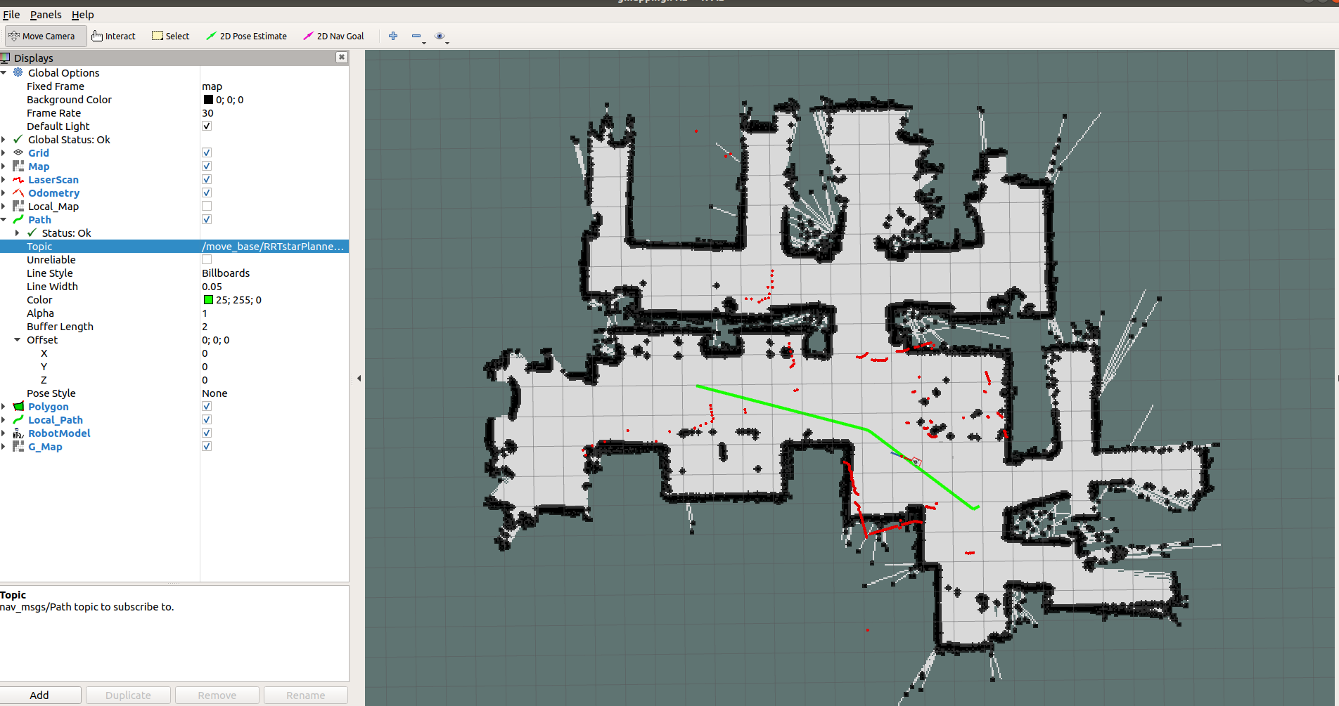 使用自定义RRT*全局规划器建图导航_ros自定义全局规划器-CSDN博客