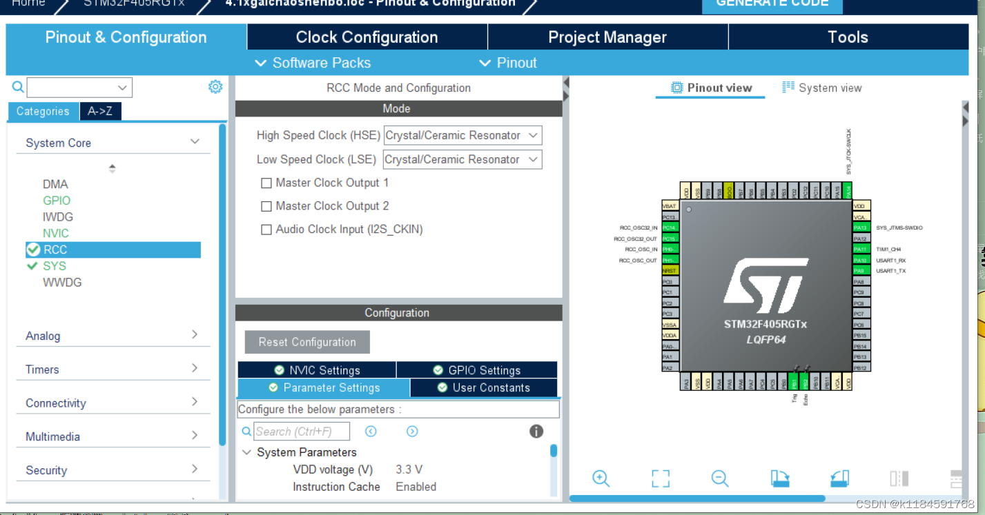 stm32超声波模块调用（stm32F405RGT6）_stm32f405 iar例程-CSDN博客