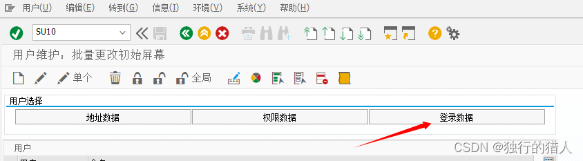 SAP ABAP 用户密码更改记录_sap 修改用户密码-CSDN博客