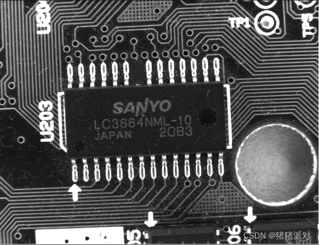 第一讲：halcon模板匹配捆绑测量矩形检测芯片针脚_halcon 识别出所有的ic引脚-CSDN博客