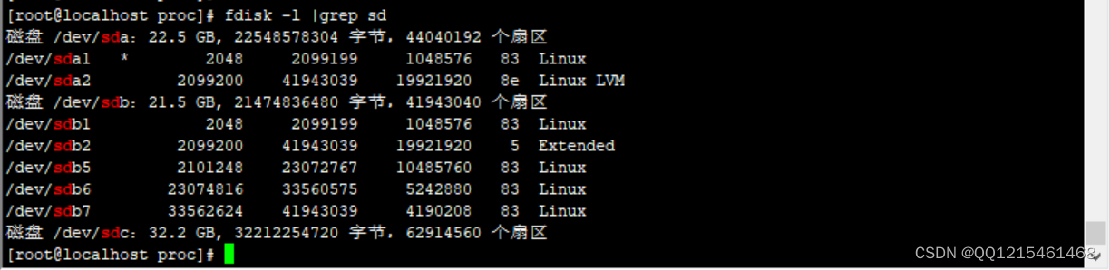 Linux磁盘分区_linux part-CSDN博客