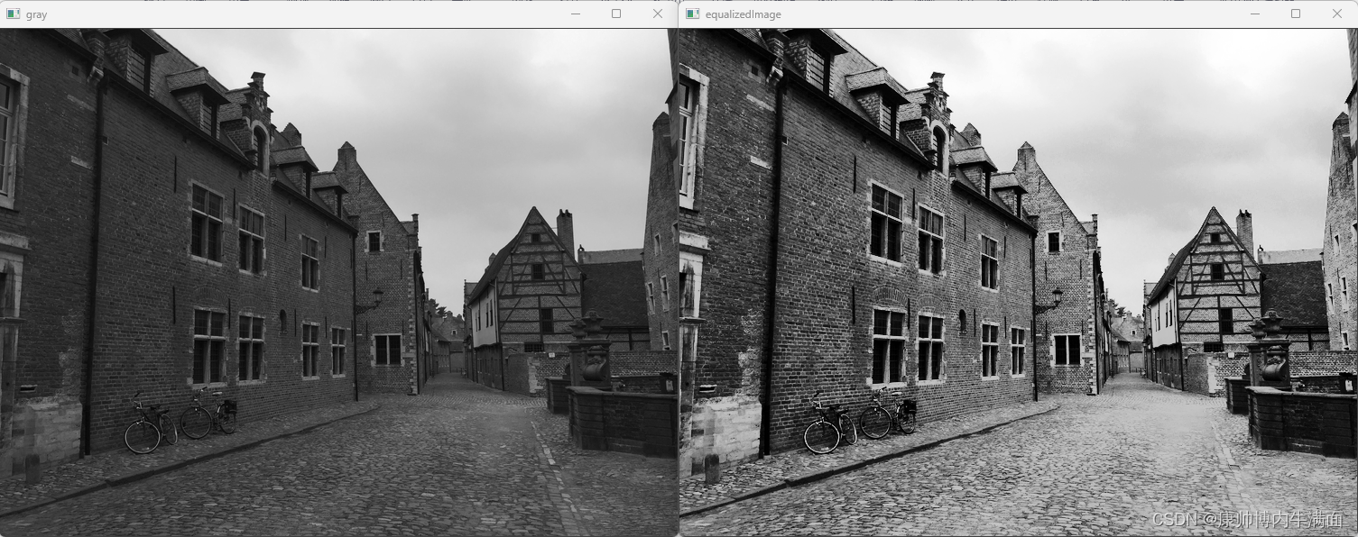 Opencv C 绘制直方图并做直方图均衡化opencv图像绘制直方图进行均衡化后绘制显示图像并绘制直方图c代码 Csdn博客